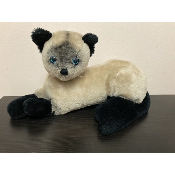 Dakin | Toys | Vintage Dakin Siamese Cat Plush Stuffed Animal Realistic ...
